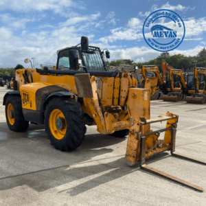 Used machinery inspection report for telehandler