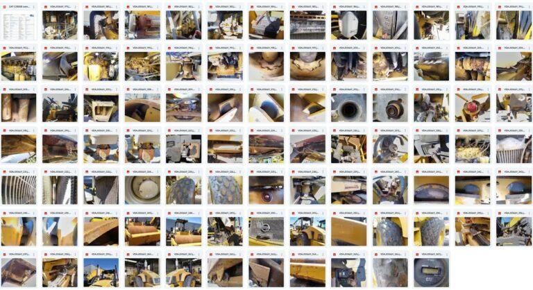 Used compaction and landfill roller inspection report sample